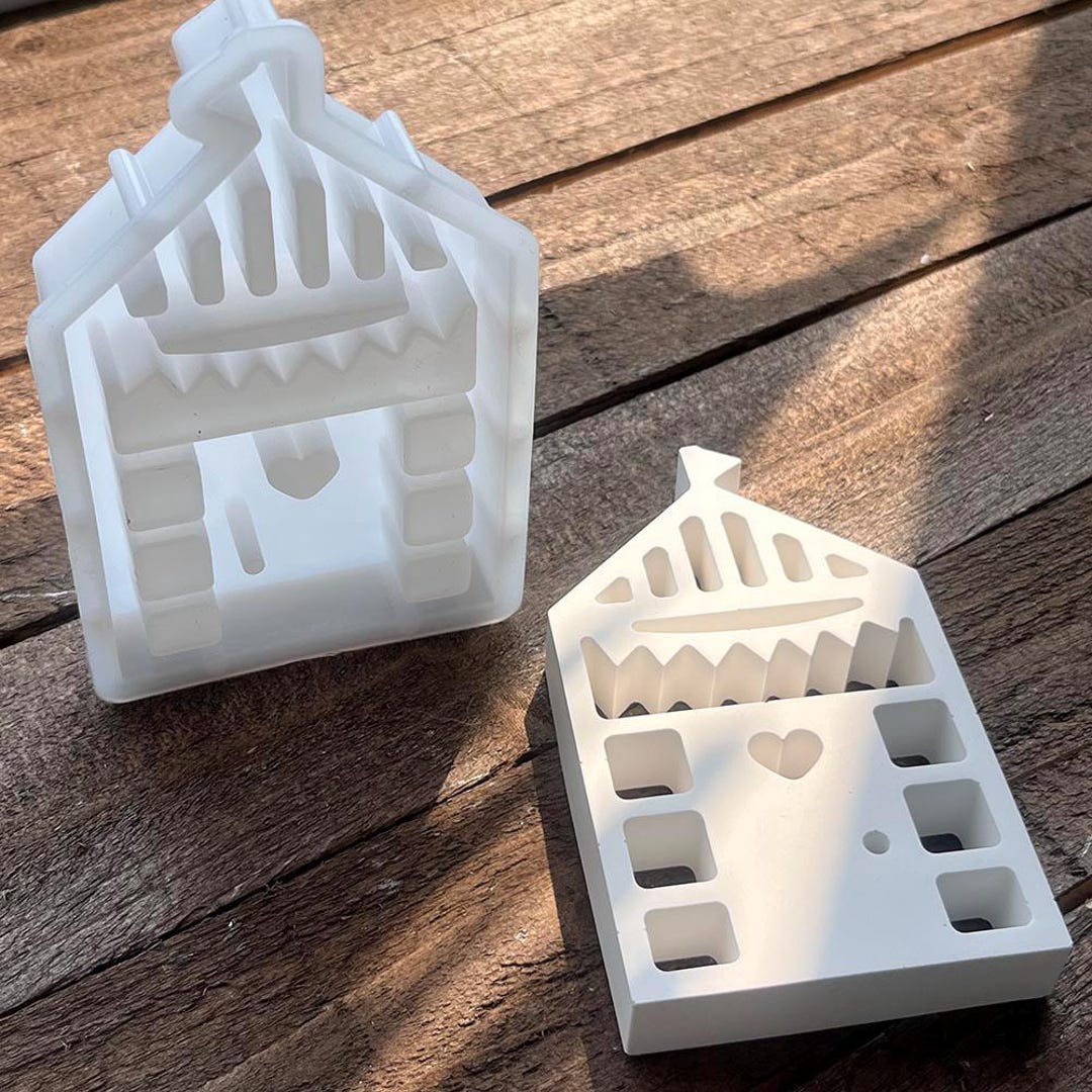 Summer Beach House Silicone Mold Casting Mold Seaside House MOLD ...