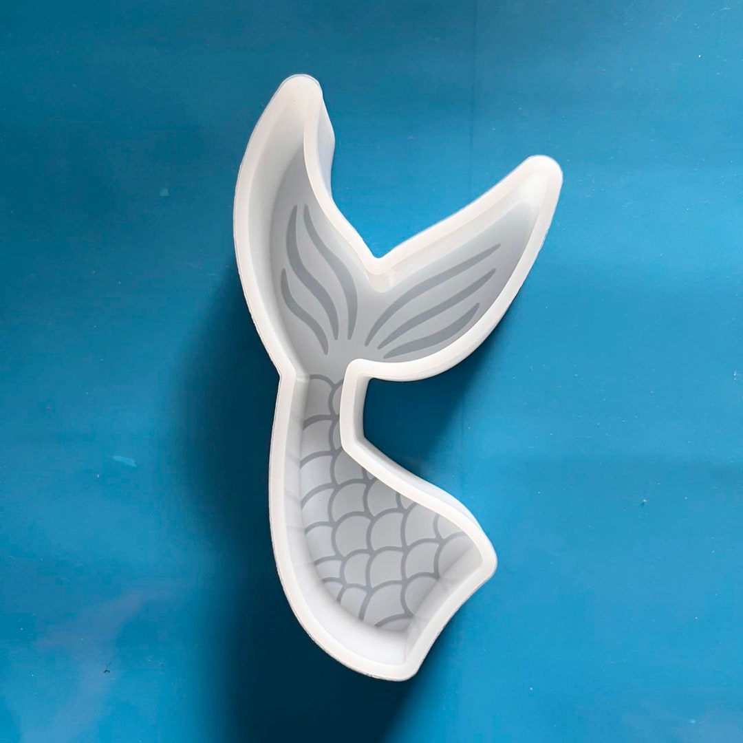 Mermaid TAIL Car Freshie Mold - FISH Tail Silicone Epoxy Resin Molds ...