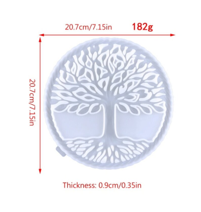 Tree of Life Mold for Wall Decoration Crystal Epoxy Resin Mold - Etsy
