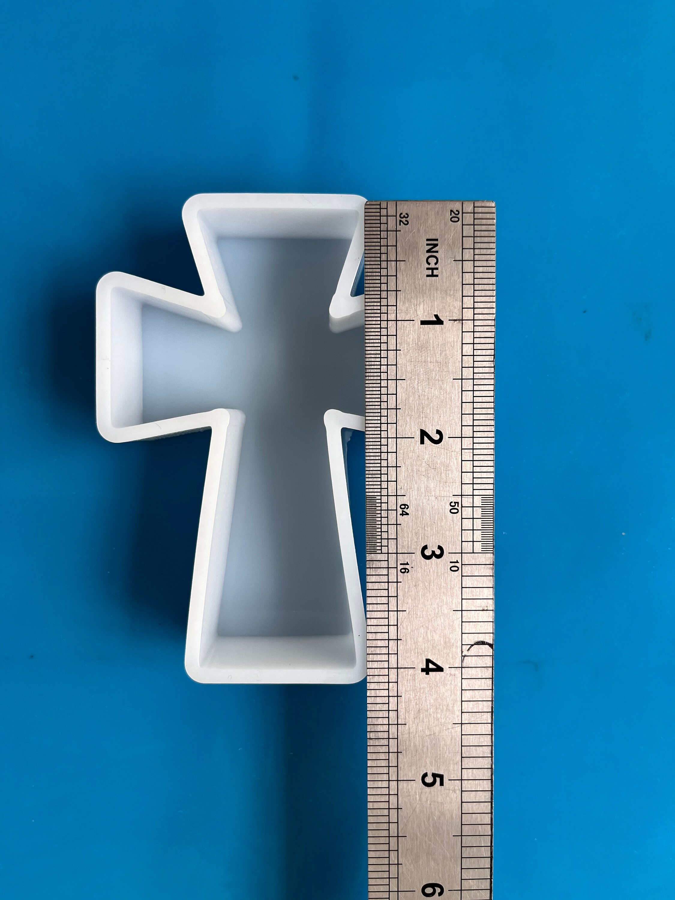 Cross Car Freshie Mold - Faith Cross Silicone Epoxy Resin Molds ...