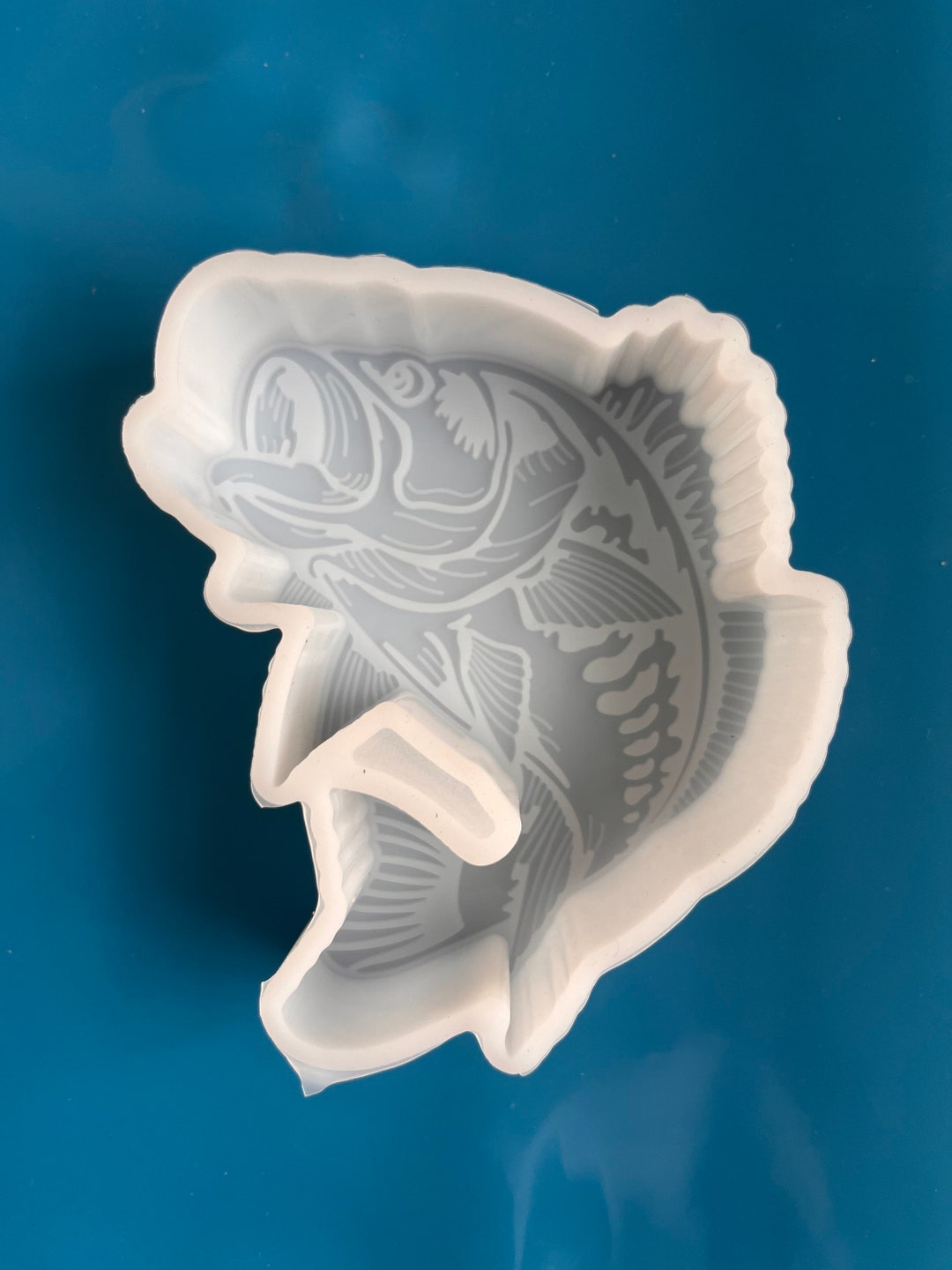 Bass Car Freshie Mold FISH Silicone Epoxy Resin Molds BASS FISH Molds ...
