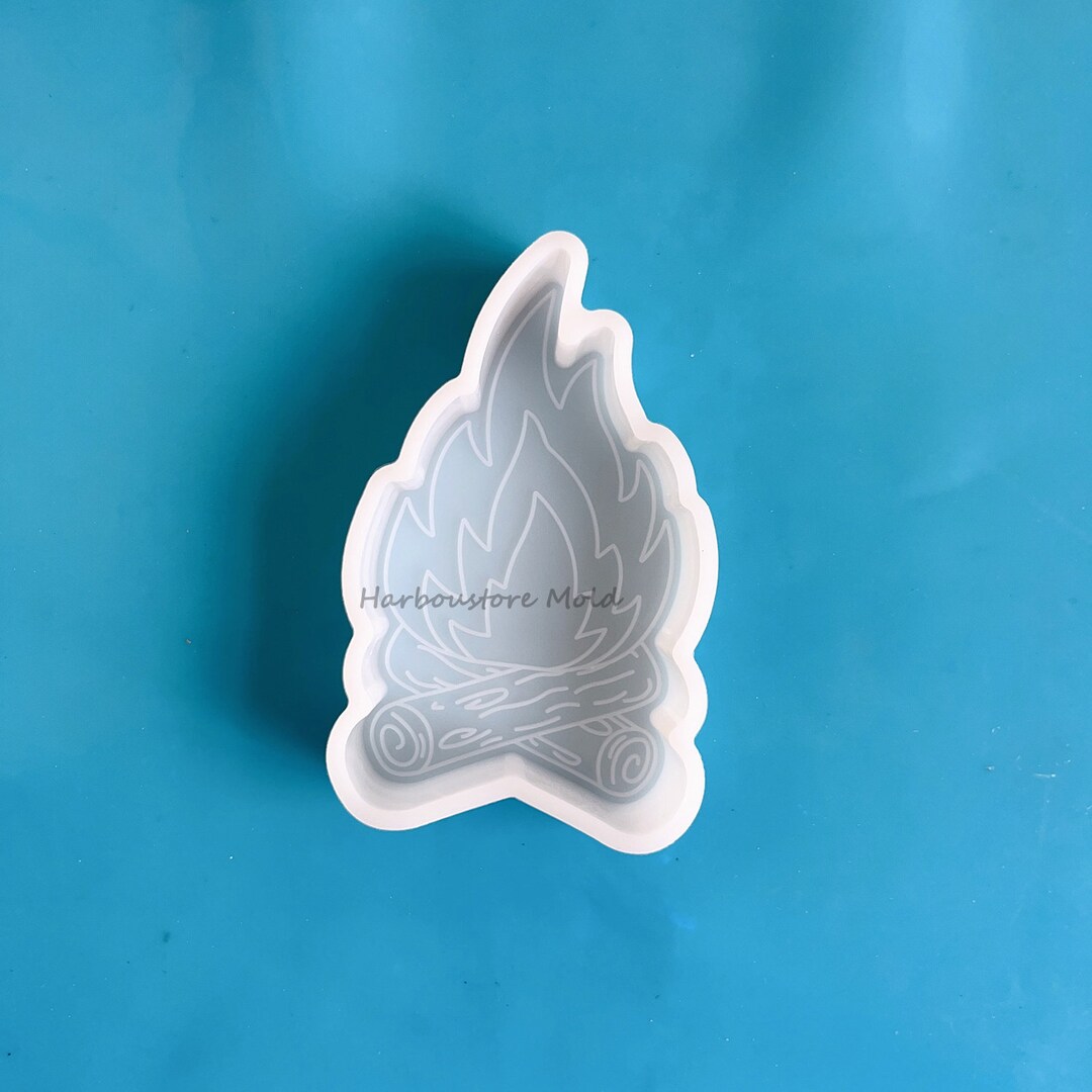 FIRE Car Freshie Mold FIRE Silicone Epoxy Resin Molds Molds for Aroma ...