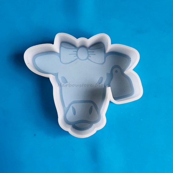 Cow With Tag Air Freshie Mold silicone Epoxy Resin Molds - Etsy