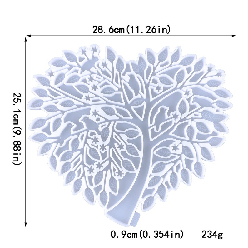 Tree of Life Mold for Wall Decoration Crystal Epoxy Resin Mold - Etsy