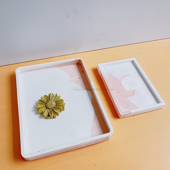 Rectangle Tray Molds Rectangle Concrete Planter Base Mold - Etsy