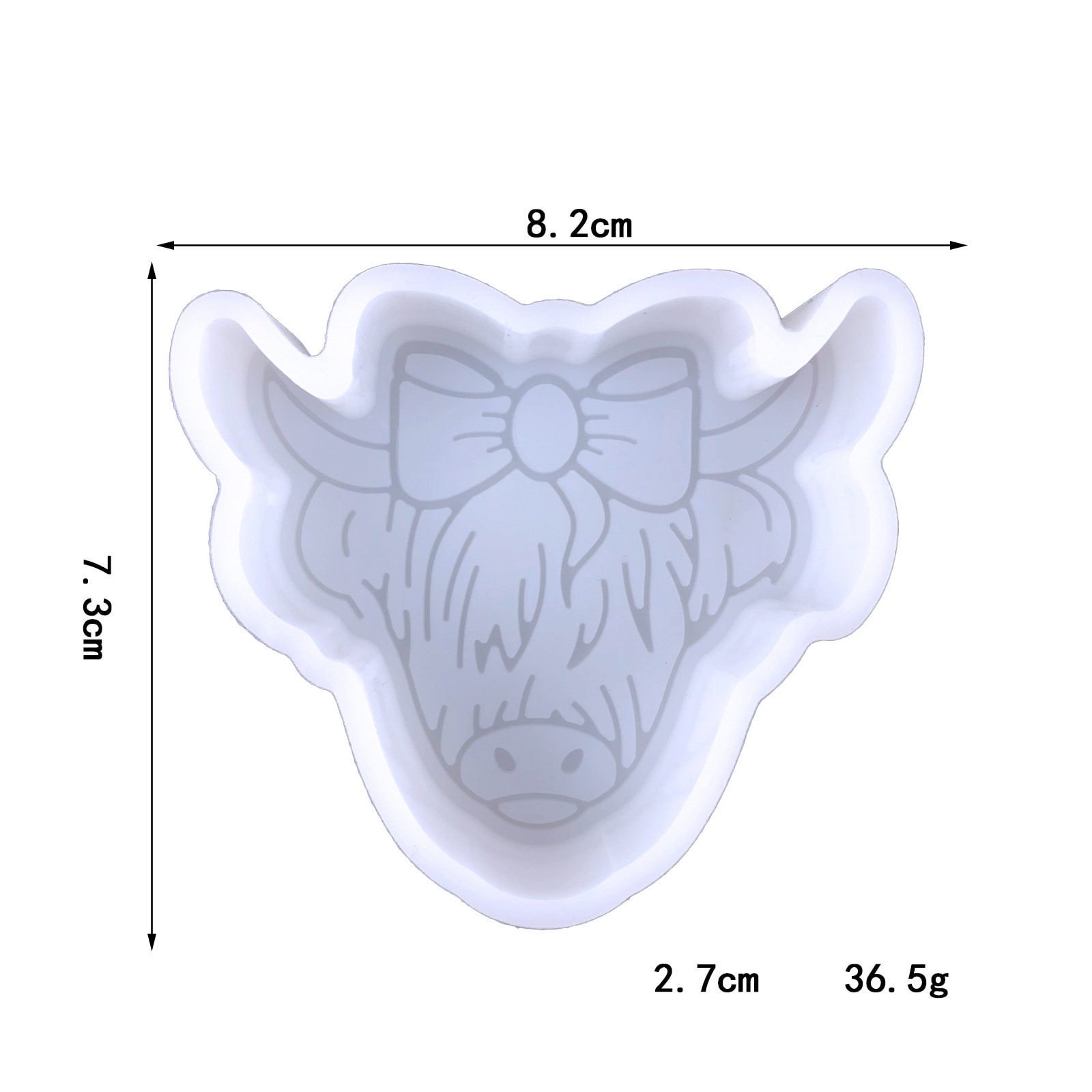 Highland Cow Vent Clip Mold Cow Silicone Epoxy Resin Molds - Etsy