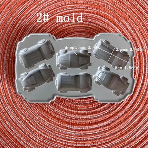 Car,trucks, Plane Small Car Freshie Mold -CARS Mold Silicone Epoxy ...