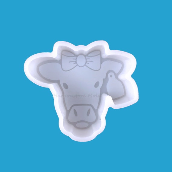 Cow With Tag Vent Clip Mold Cow Silicone Epoxy Resin Molds - Etsy