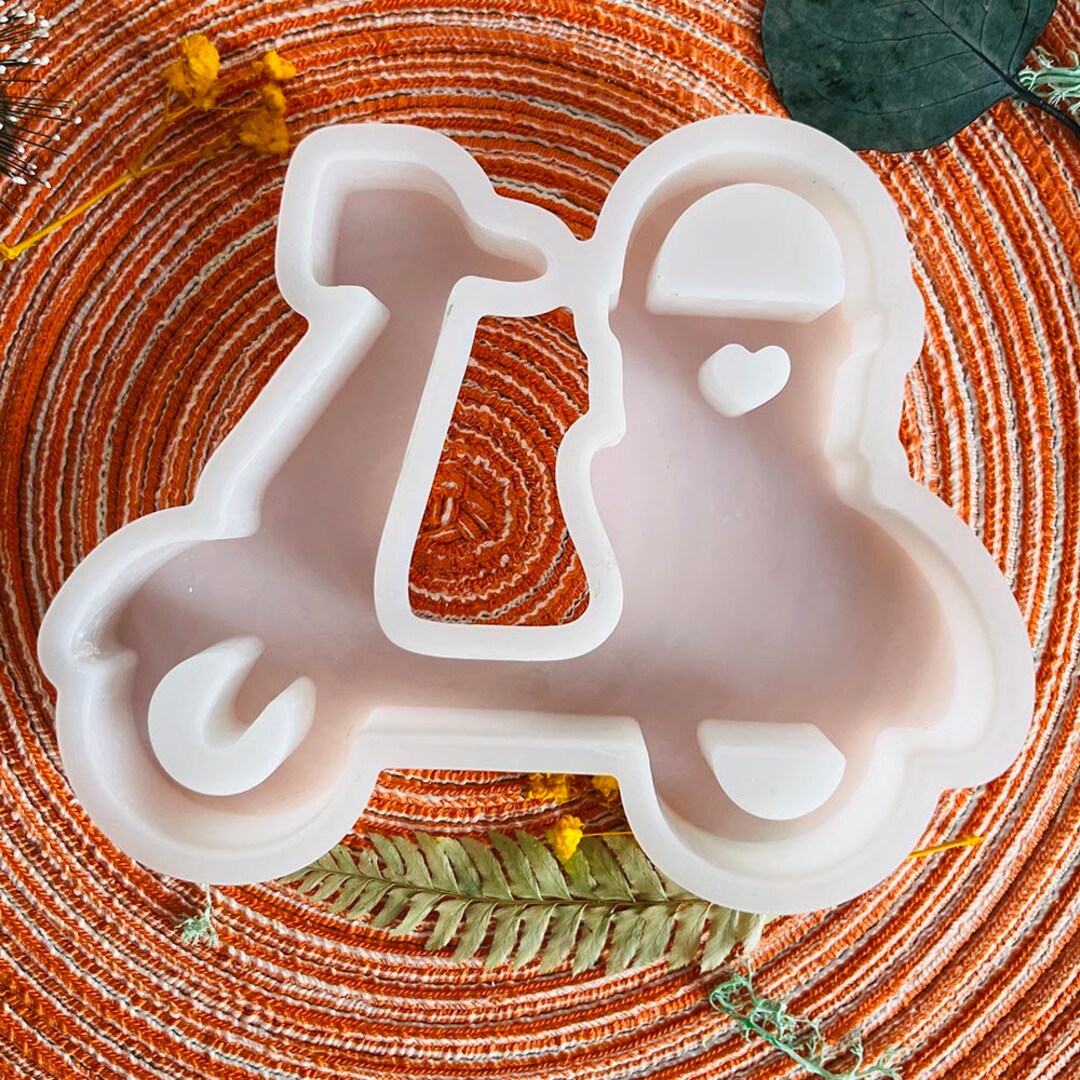 Motorcycle Mold- Car Freshie Mold -cartoon Motorcycle Silicone Epoxy ...