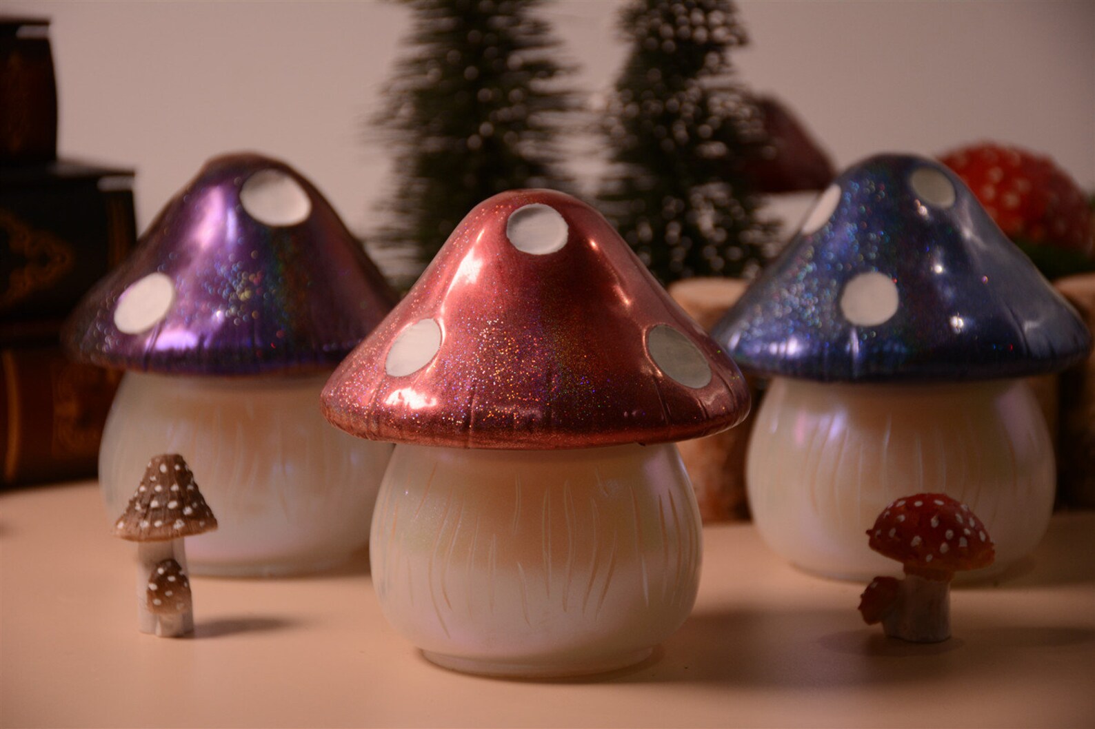 Cute Mushroom Storage Box Epoxy Resin Mould Concrete Silicone - Etsy