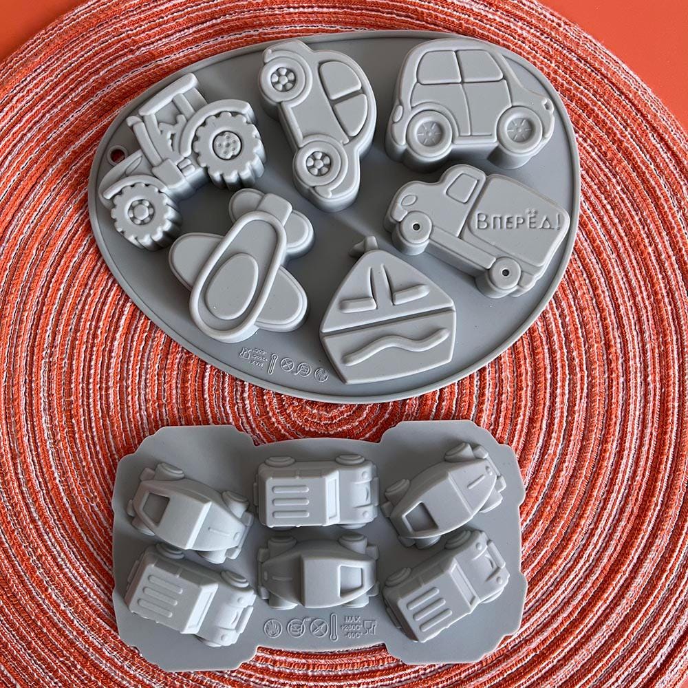 Car,trucks, Plane Small Car Freshie Mold -CARS Mold Silicone Epoxy ...