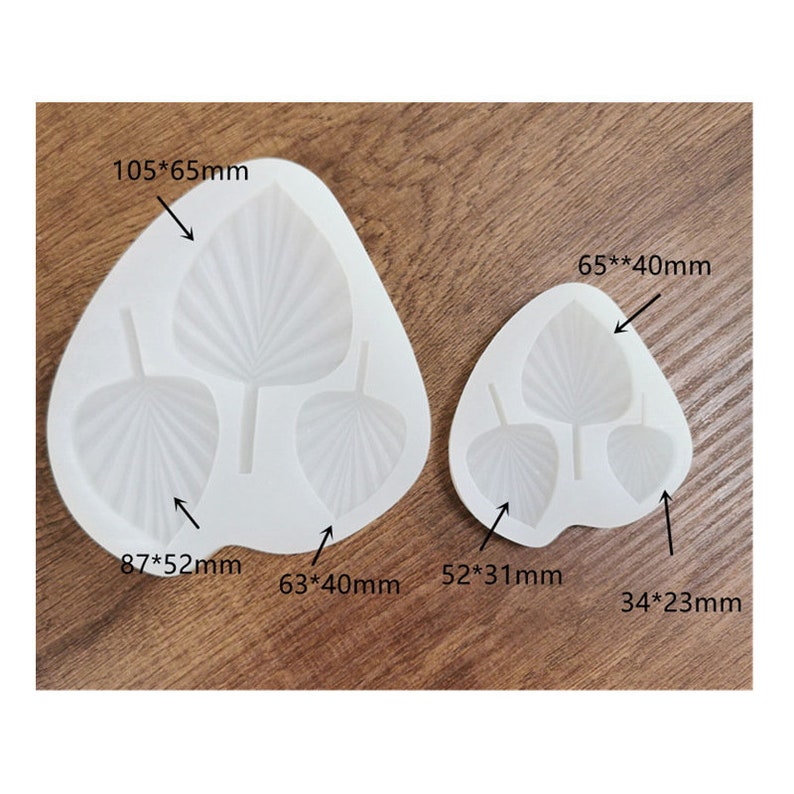 Palm Leaf Silicone Mold Fondant Mold Gum Paste Mold - Etsy