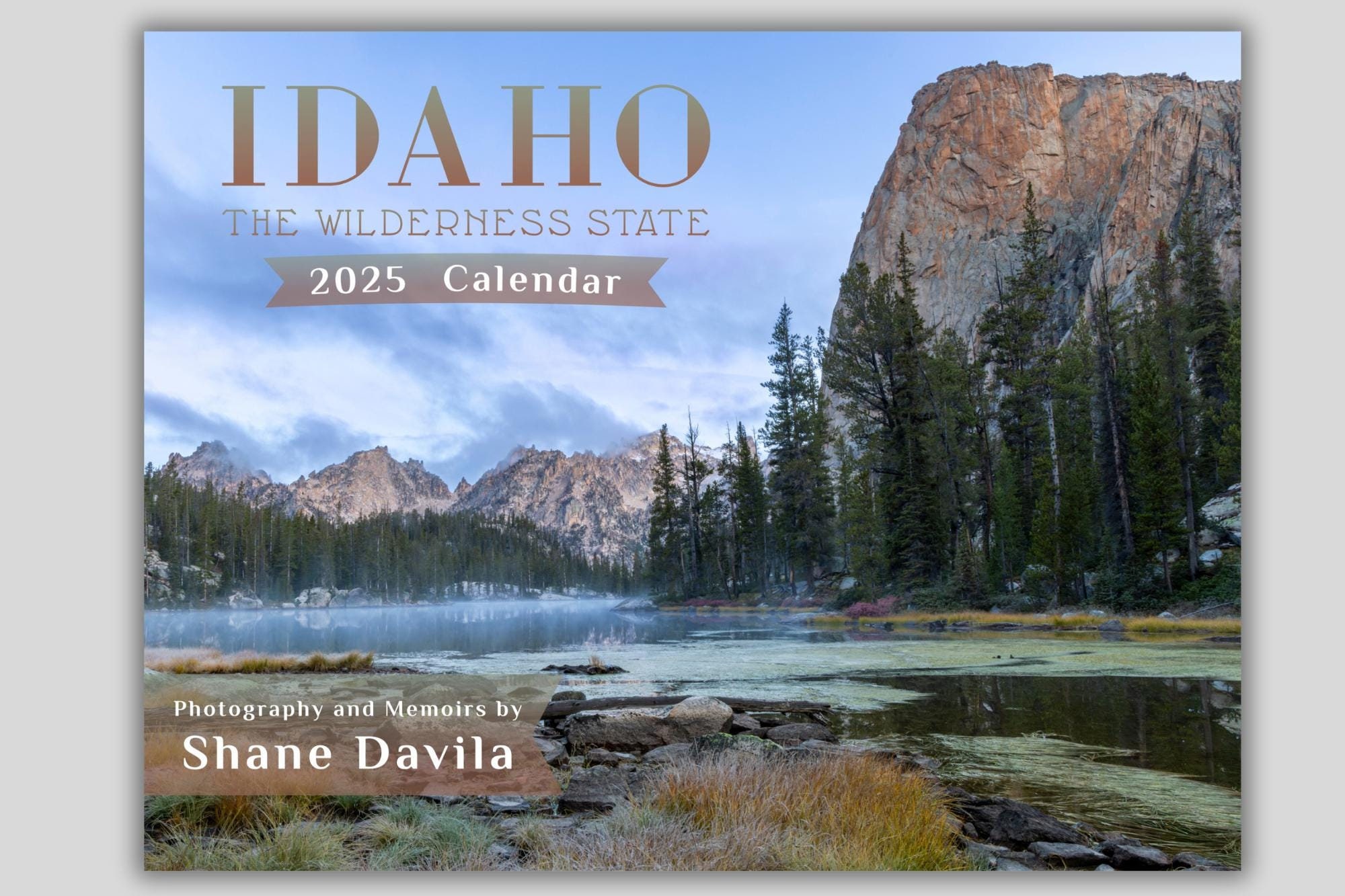 2025 Idaho Wilderness Calendar Images and Writing by Shane Davila, Idaho Calendar - Etsy