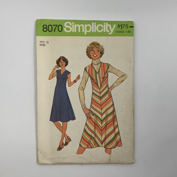 Vintage Jumper Dress - Etsy