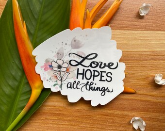 Love Bears All Things Sticker - Etsy