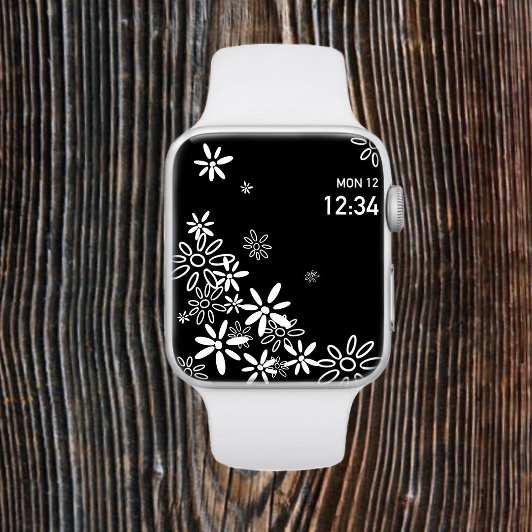FLORAL, Dandelion, Dial, Watchface, Apple Watch, Smartwatch, Lock ...