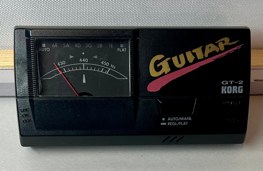 Vintage Korg Model GT 2 Guitar Tuner Analog Meter 'circa - Etsy