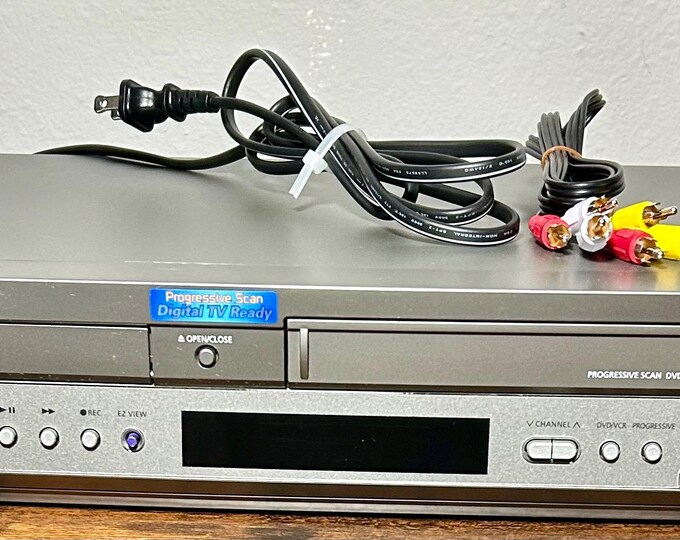 Samsung DVD/VHS Dvd-v2000 Dual Deck Player VCR Combo (no Remote) Tested ...