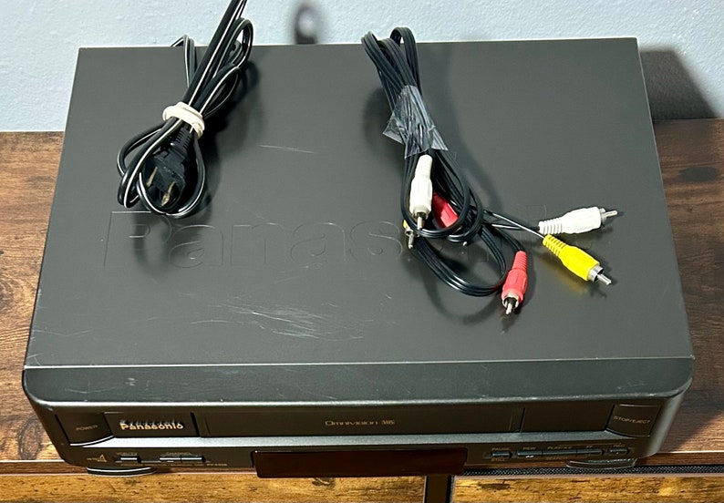 Panasonic Omnivision Vhs Cassette Recorder PV-4308 VCR 4 Head Video ...