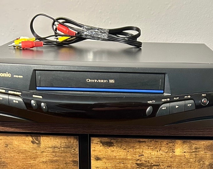 Panasonic VCR VHS Recorder Player PVQ-920 4 Head Hi-fi Omnivision ...