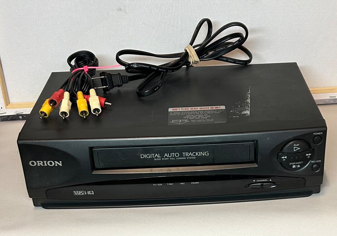 Orion VR0217 Vcr Vhs HQ VHS VCR Player Tested and Works. - Etsy