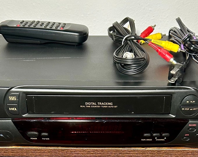 Vintage Funai Ft2500 VCR VHS Video Cassette Recorder Player - TESTED W ...