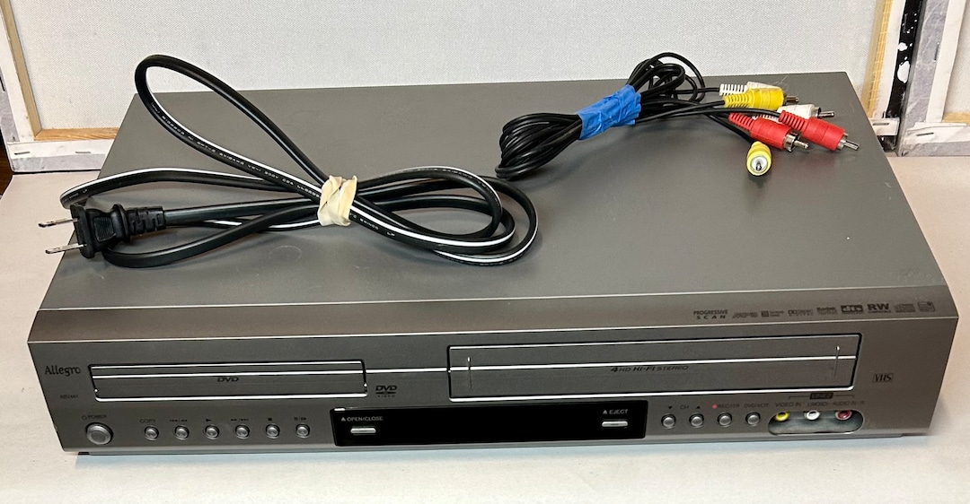 Zenith Allegro ABV441 DVD/ VHS Combo Player VCR Combination - Etsy