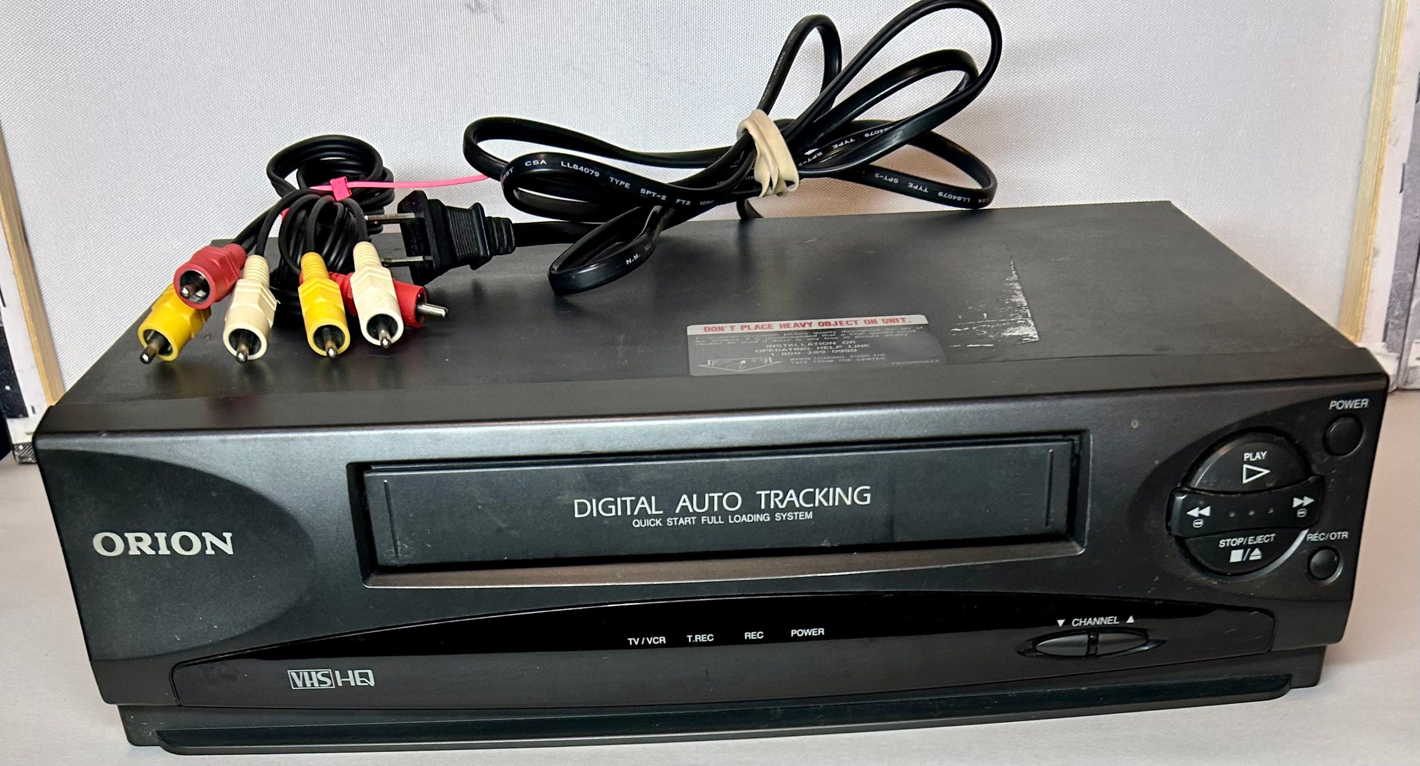 Orion VR0217 Vcr Vhs HQ VHS VCR Player Tested and Works. - Etsy