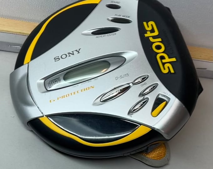 Sony Sports D-SJ15 CD Walkman Portable CD Player G-protection Tested ...
