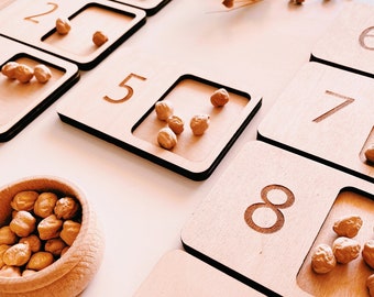 Kids Counting Trays - Etsy