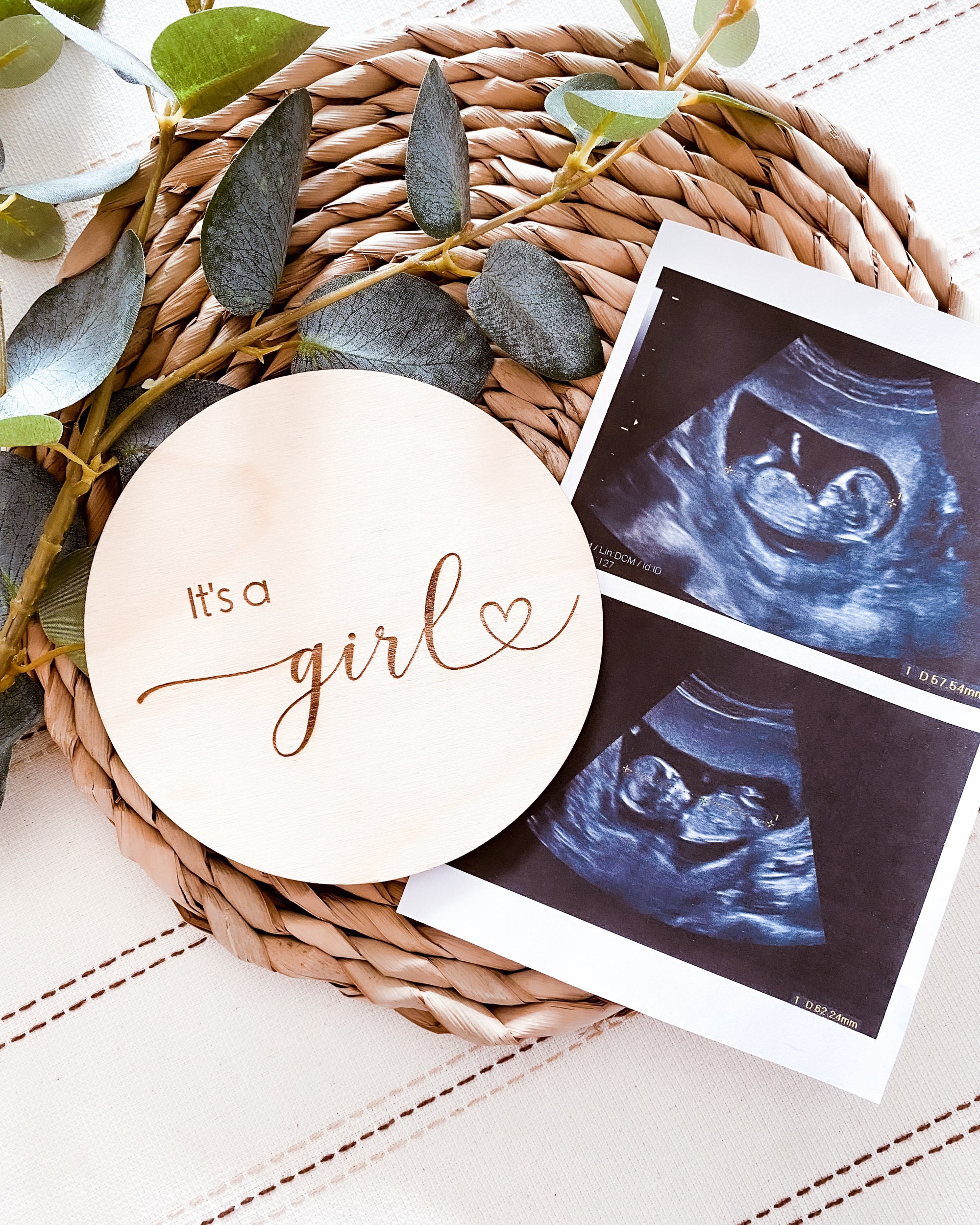 Gender Reveal Sign for Girl It's a Girl Sign Wooden - Etsy Australia