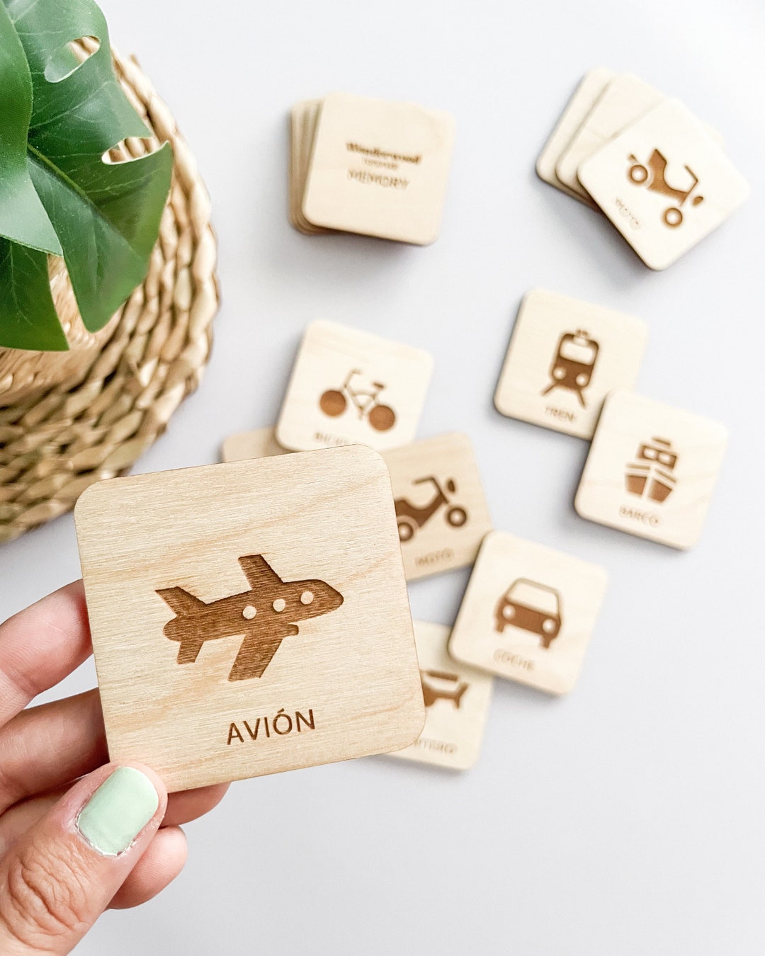 Transport Matching Cards, Memory Game for Kids, Memory Game With Sea ...