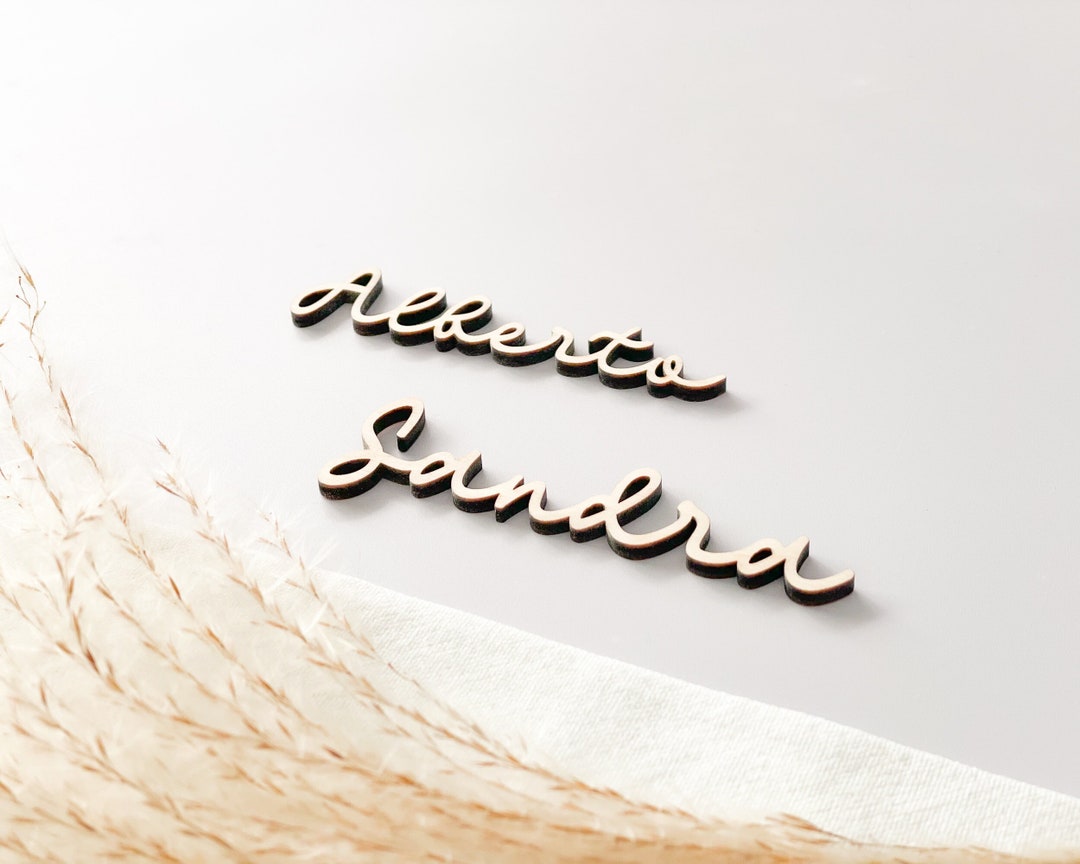 Wedding Name Tags, Place Tags for Guests, Personalized Wedding Sitting ...