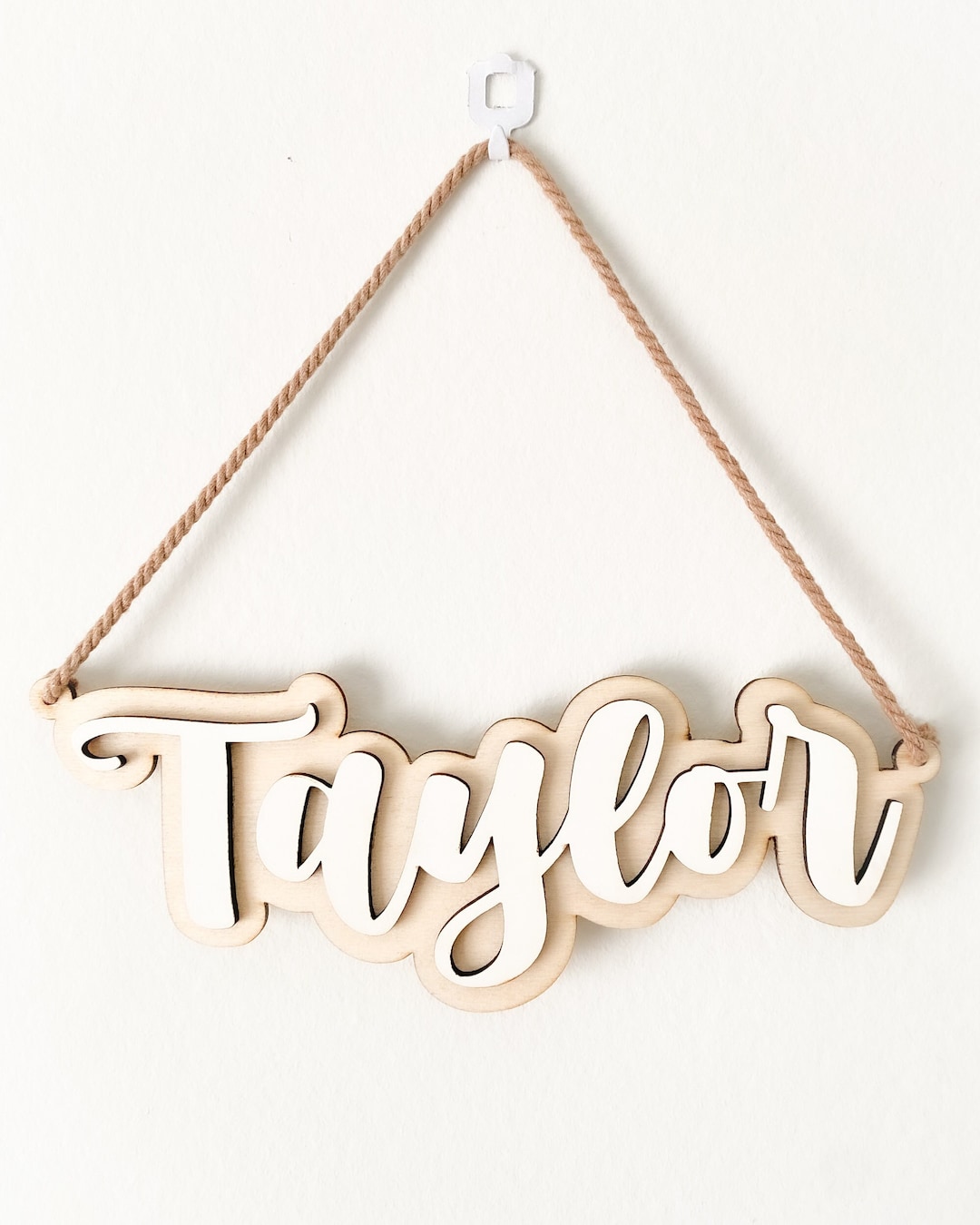 Baby Wooden Name Sign, Custom Wood Name, Plaque for the Door, Baby Name ...