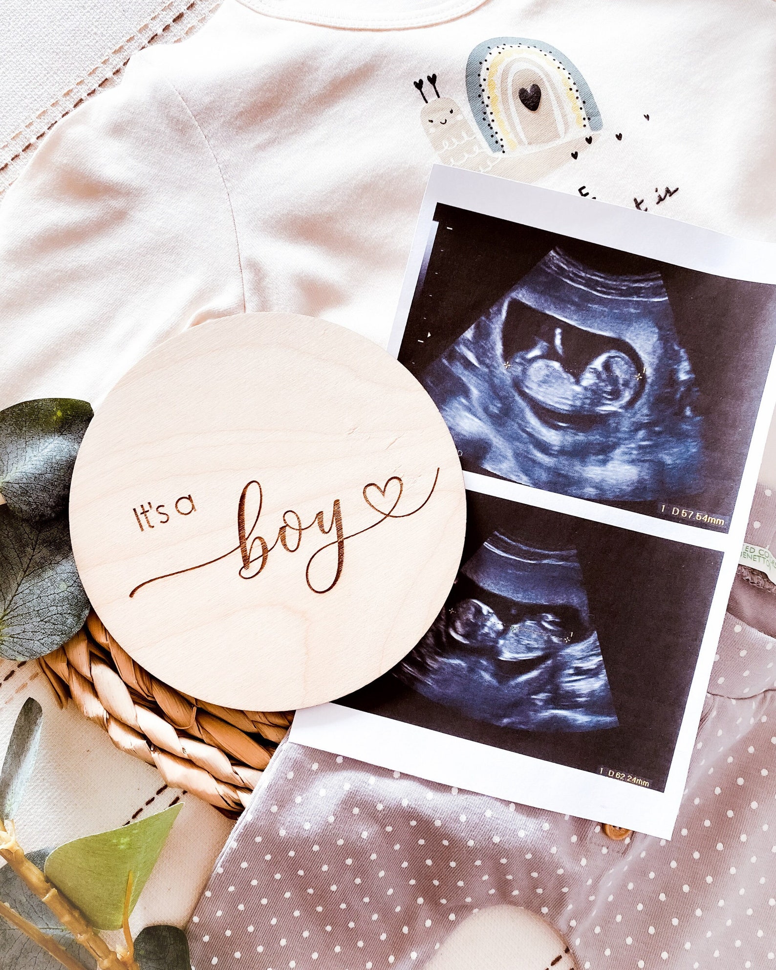 It's a Boy Sign, Wooden Gender Announcement Sign, Baby Announcement ...