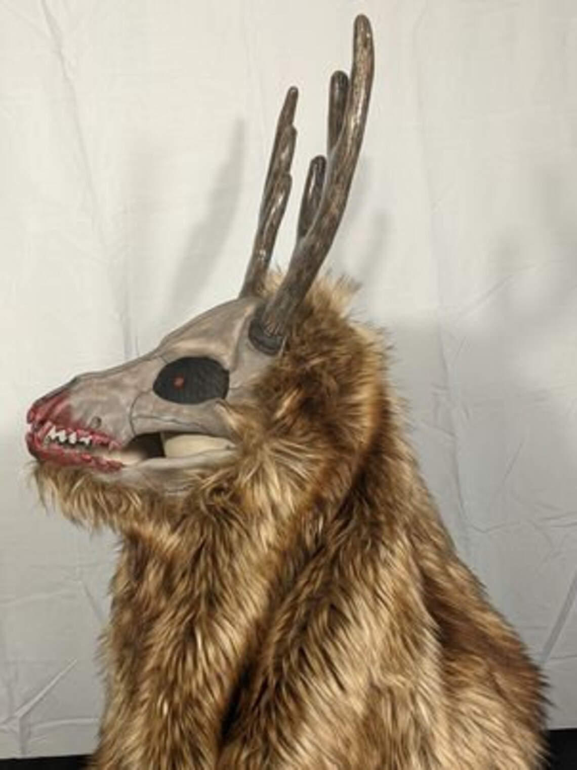 Wendigo Skulldog Mask Fursuit With Leds - Etsy