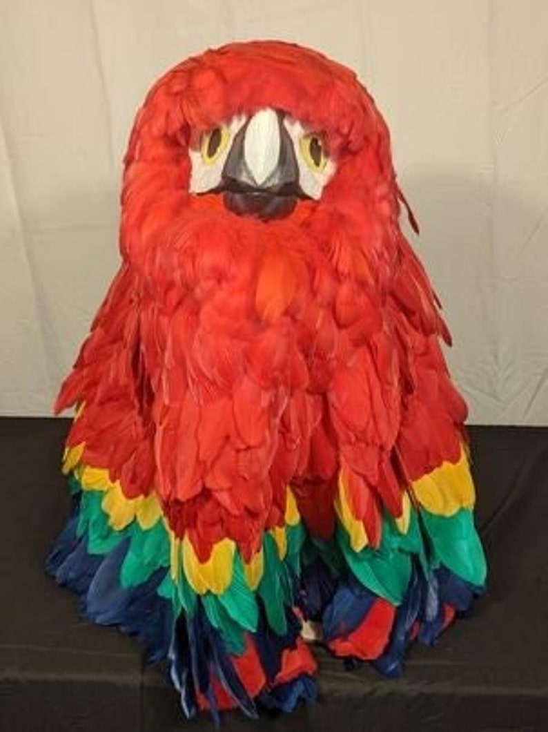 Parrot Dino Mask Fursuit - Etsy UK