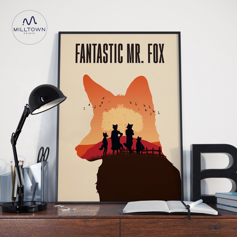Fantastic Mr Fox Poster - Etsy Australia