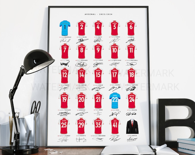 The Arsenal Tube Map - Etsy UK