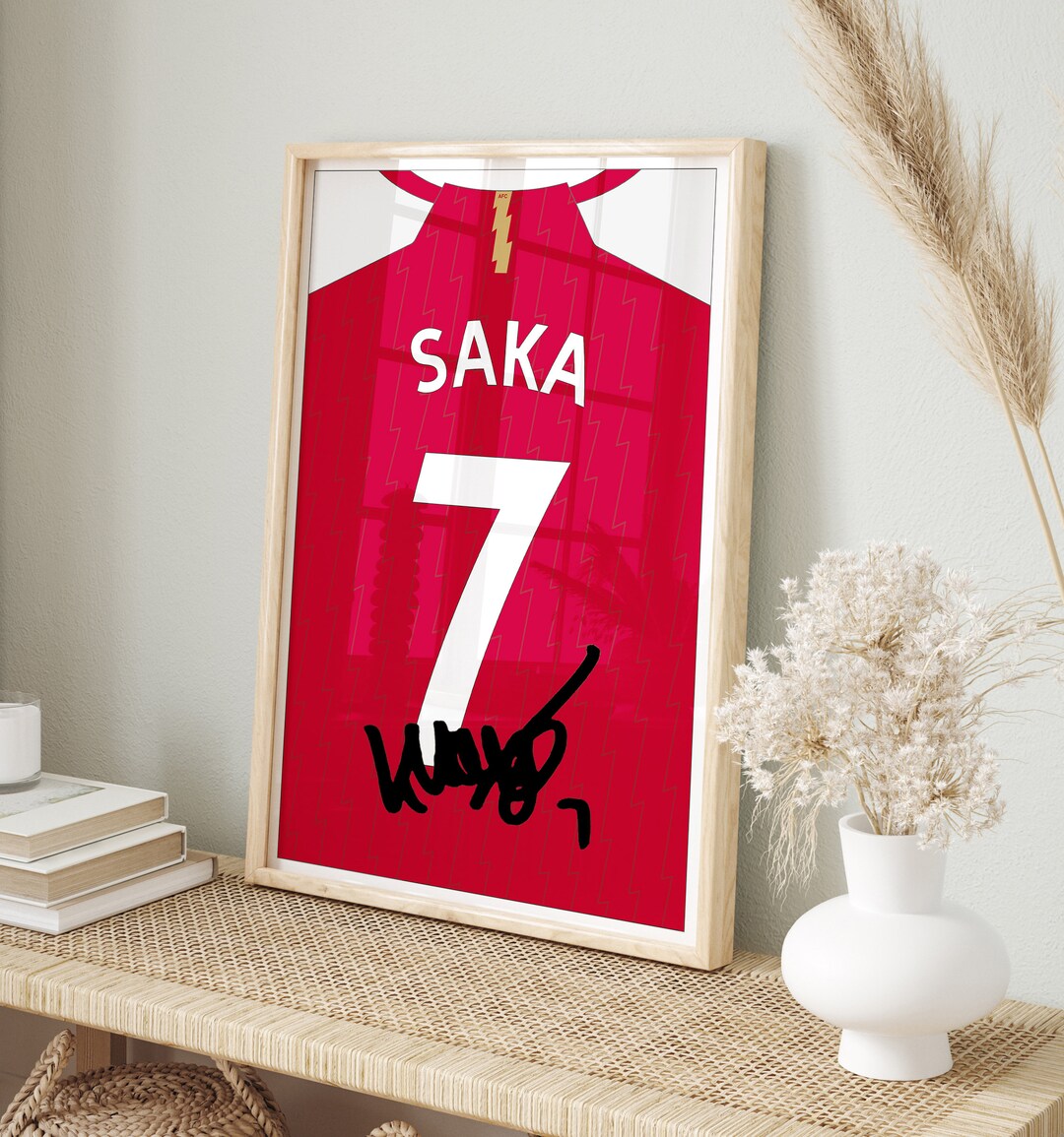 Saka 2023/2024 Shirt and Squad Collection Hand Drawn and - Etsy Australia