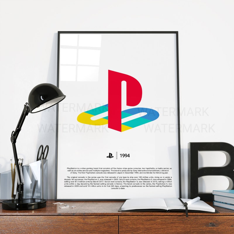 Playstation Poster - Etsy