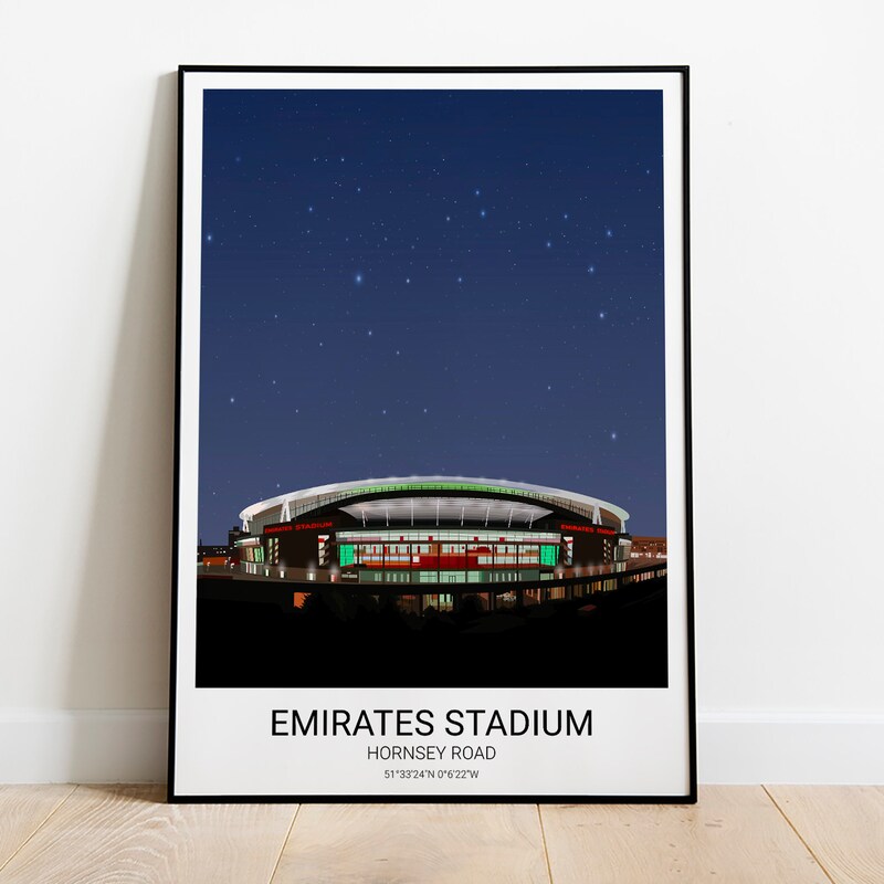 Emirates Stadium - Etsy