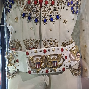 Elvis Aloha Eagle Jumpsuit Stud Placement Pattern With Waist Band PDF ...