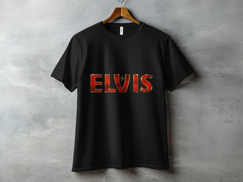 Elvis Logo T Shirt Design SVG Tshirt Cut File Circut Wall Art Car Decal ...