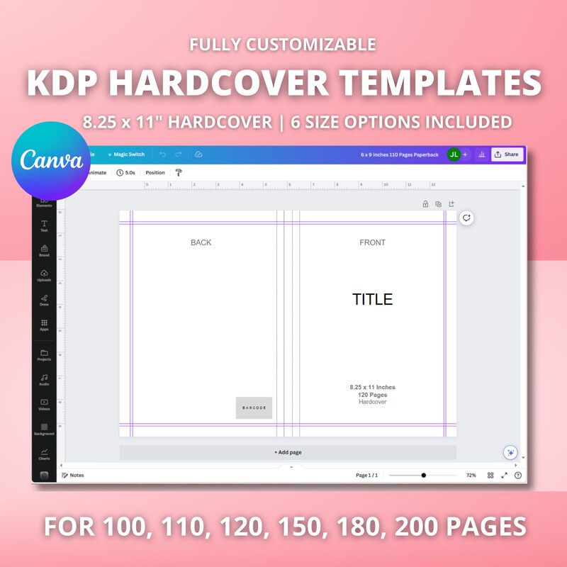 Kdp Template - Etsy