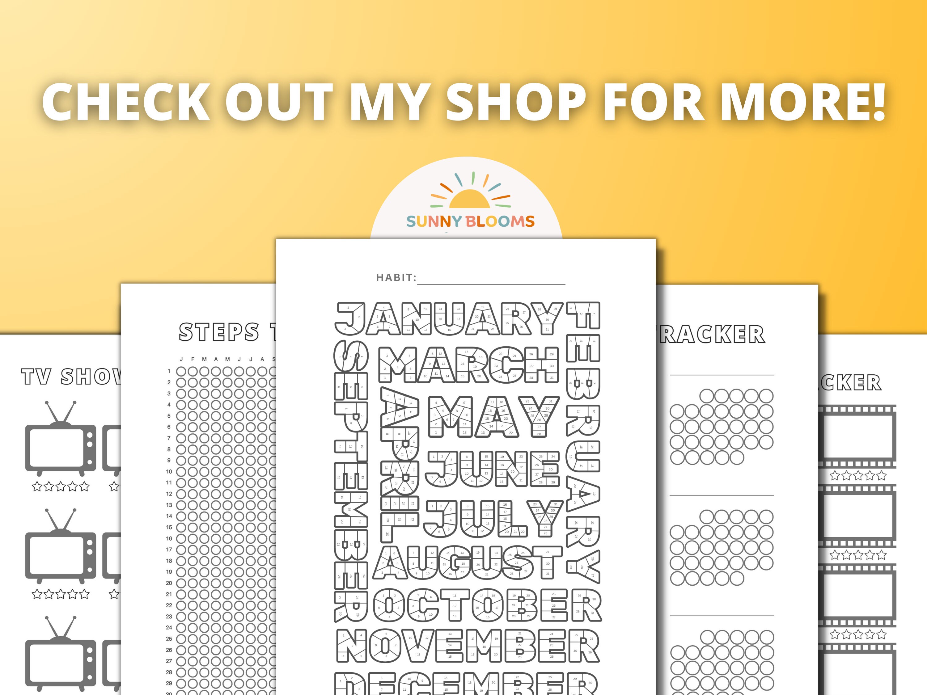 Pixel Mood Tracker Printable Journal Page Coloring in Bullet Journal ...