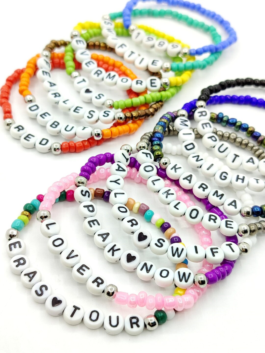 Eras Tour Bracelets/eras 2023 Concert/era Tour Friendship Bracelets ...