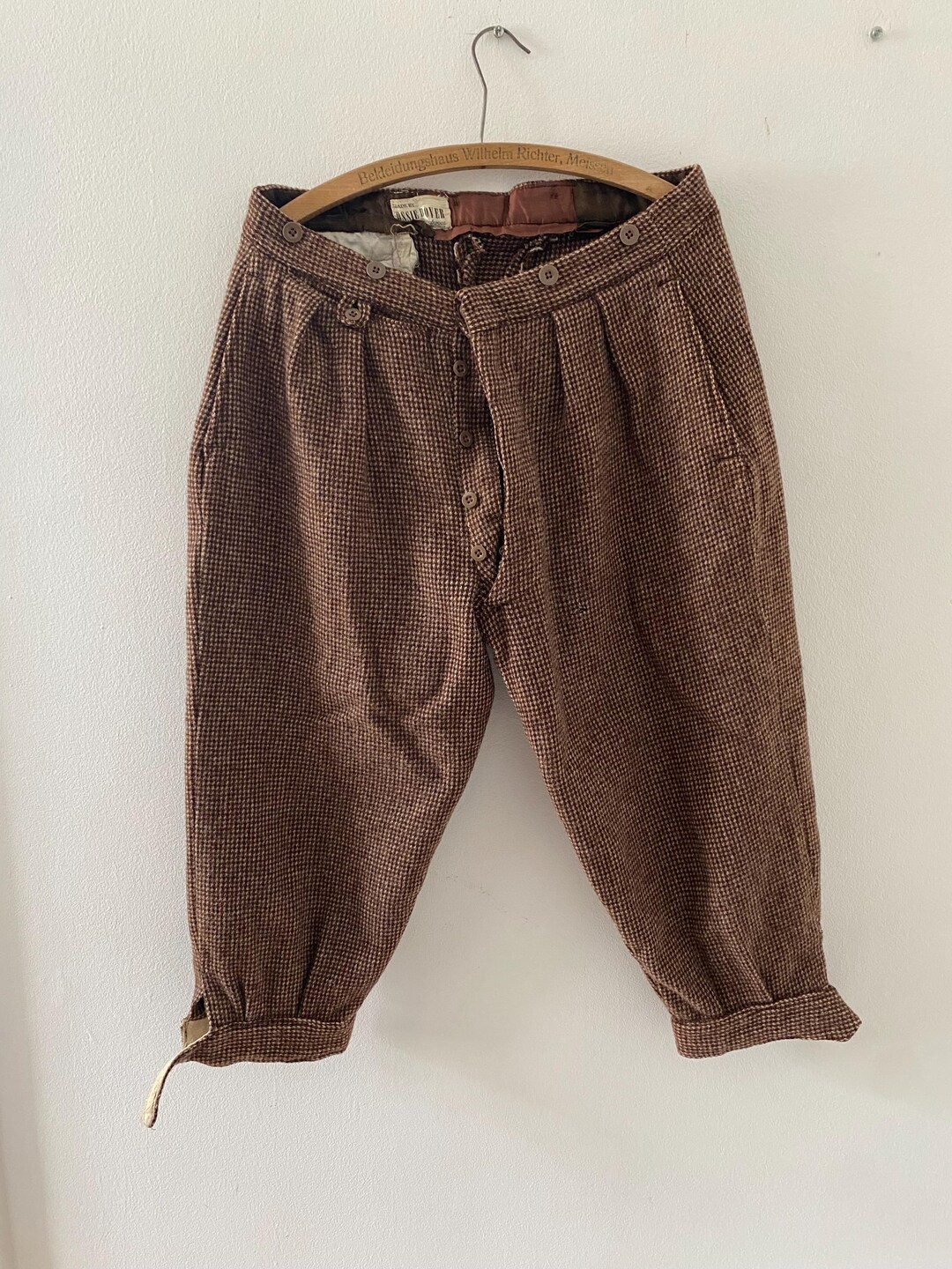 1940s English Tweed Plus Fours - Etsy
