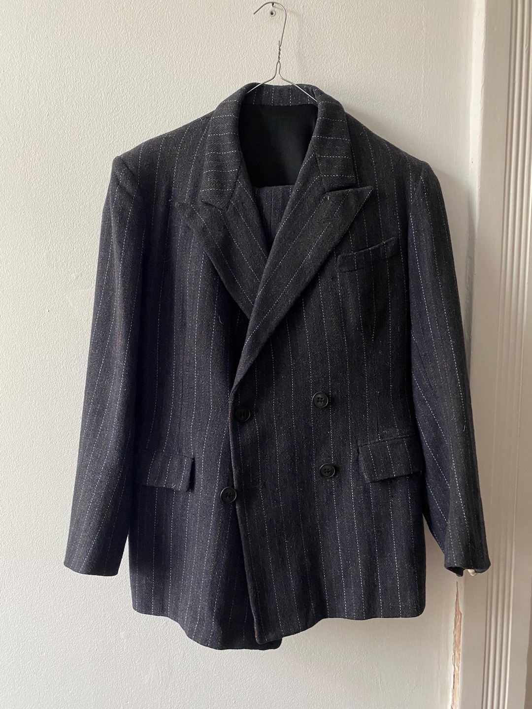 1940s French Two Piece DB Suit - Etsy