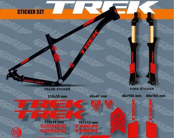 Trek Frame Stickers - Etsy